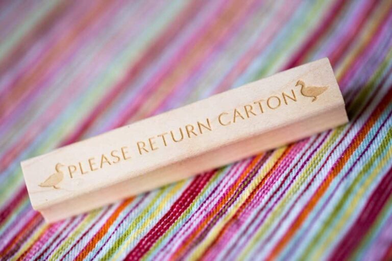 Egg Carton Stamps - Authentic Heirlooms - Chicken Keeper Gifts