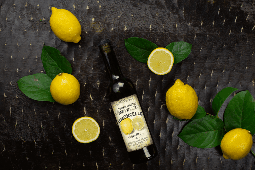 Customizable Limoncello Labels