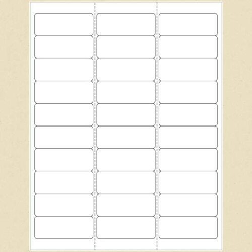 2.625" x 1" Rectangular Labels – Authentic Heirlooms