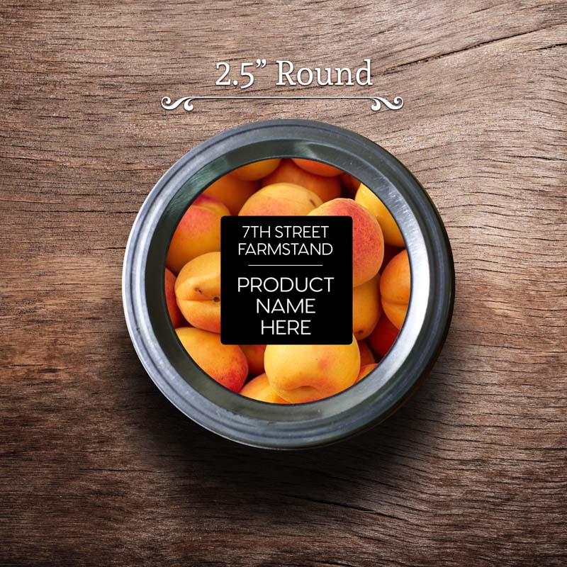 Customizable Apricot Labels - Vivid Photo – Authentic Heirlooms