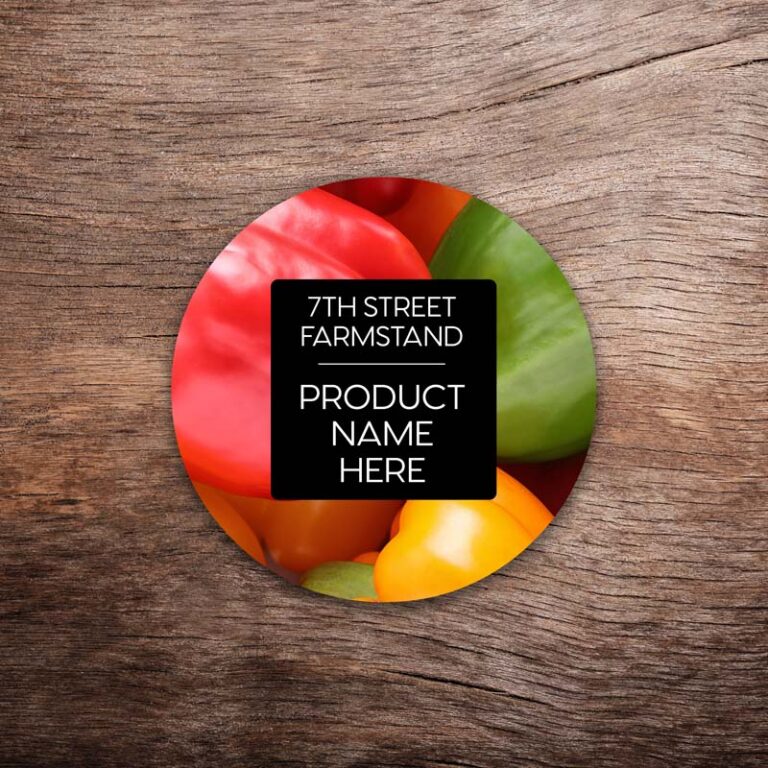 Customizable Pepper Labels - Vivid Photo – Authentic Heirlooms